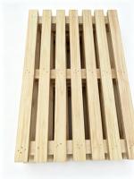 China Customized Dimensions Four-Way Entry ISPM 15 Compliant Wooden Pallet Industrial Pallet for Heavy-Duty Shipping for sale