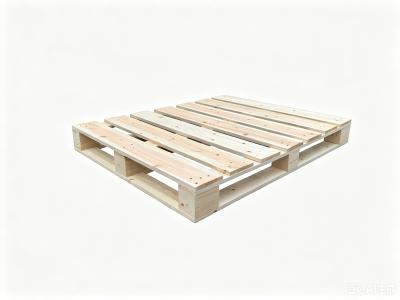 China Poplar Wood Full Deck Four Way Entry Industrial Wooden Pallet 750x630x120mm for sale
