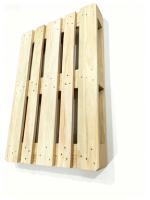 China Poplar Wood Full Deck Four Way Entry Industrial Wooden Pallet 1200x800x144mm for sale