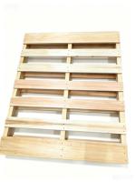 China Poplar Wood Full Deck Four Way Entry Industrial Wooden Pallet 1219x1016x120mm for sale