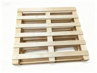 China Poplar Wood Full Deck Four Way Entry Industrial Wooden Pallet 1200x1000x140mm for sale