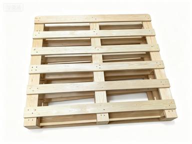 China Poplar Wood Full Deck Four Way Entry Industrial Wooden Pallet 1200x1000x140mm for sale