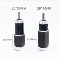China Nema 8 Stepper Motor with 19 1 Planetary Gearbox Small Size 20mm L 30mm Load Range 0.6N.m-2.0N.m for sale
