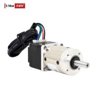 China 1 369 Reduction Ratio Nema 11 Geared Stepper Motor Metal Ring for AGV and AMR Vehicles for sale