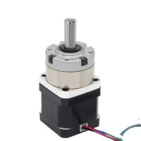 China 2.93/2.5V Nema 17 Geared Stepper Motor With Planetary Gearbox 1 369 Max.Ratio 270/380mN.m for sale
