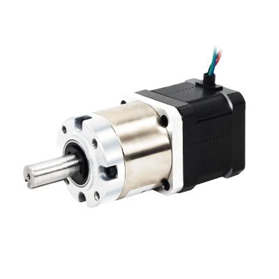 China Nema 17 Planetary Geared Stepper Motor With Gearbox Reducer Reduction Stage 1-4 For UAVS for sale