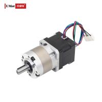 China Hybrid Nema 17 Stepper Motor with Gearbox Reducer 1.33/1.5A Current 34/40mm Length for sale
