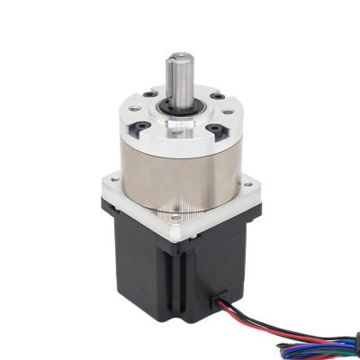 China 57mm Hybrid 2 Phase Nema 23 Planetary Gearbox Geared Stepper Motor for Solar Tacker for sale