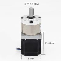 China 57mm Hybrid 2 Phase Nema 23 Planetary Gearbox Geared Stepper Motor for Solar Tacker for sale