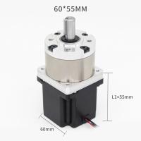 China High Torque Nema24 60mm Stepper Motor with Planetary Gearbox and 3.5A Current / Phase for sale