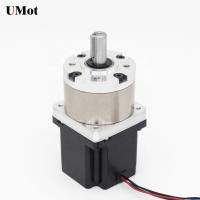 China 1 187 Hybrid Nema 24 Gearbox Stepper Motor With Planetary Gear Reducer For UAVS Motor length 60x55mm for sale