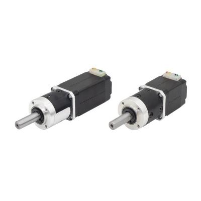 China Nema 8 Geared Stepper Motor With Reducer Gearbox 1 369 Max. Ratio 30/41mm Length 15/30mN.m Holding Torque for sale