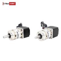 China Nema11 Hybrid Stepper Motor With Gearbox 1 369 Ratio 45/52mm Length 95/110mN.m Holding Torque for sale