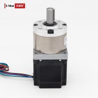 China 60x55mm Nema 24 Planetary Geared Stepper Motor With 3.5A Current and Max.Ratio 1 187 for sale