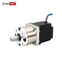 China 60x55mm Nema 24 Planetary Geared Stepper Motor With 3.5A Current and Max.Ratio 1 187 for sale