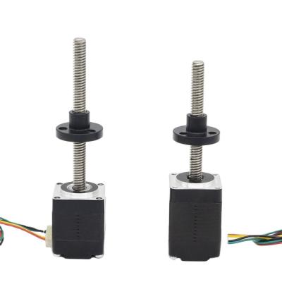 China 0.9/1.8 Degree Step Angle Linear Motor Nema8 T5/T8/T10 for High Precision Applications for sale