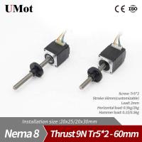 China 0.9/1.8 Degree Step Angle Linear Motor Nema8 T5/T8/T10 for High Precision Applications for sale