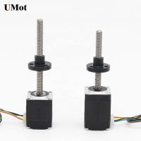 China Top-Selling 1.8 Degree Nema 8 T5/T8/T10 Trapezoidal Thread Screw Stepper Linear Motor for sale