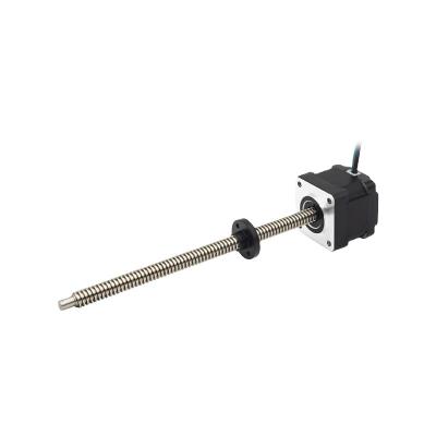 China Micro High Precision Hybrid Threaded Rod Nema 14 Linear Stepper Motor for 3D Printer Sale for sale