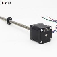 China 1.8 Degree Linear Motion Hybrid Step Motor Linear Screw Stepper Slide Motor for Industrial for sale