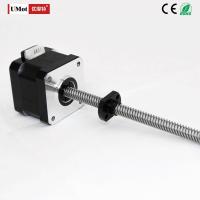 China Nema 17 Captive Stepper Motors with Lead Screw and 380/320/400/520mN.m Holding Torque for sale