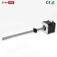 China Nema 17 Captive Stepper Motors with Lead Screw and 380/320/400/520mN.m Holding Torque for sale