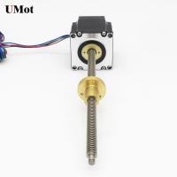 China Hybrid Nema 23 Mini Linear Actuator Lead Ball Screw Stepper Motor 0.7kg 4 Lead Wires for sale