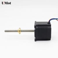 China Hybrid Nema 23 Mini Linear Actuator Lead Ball Screw Stepper Motor 0.7kg 4 Lead Wires for sale