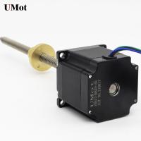 China Hybrid Nema 23 Mini Linear Actuator Lead Ball Screw Stepper Motor 0.7kg 4 Lead Wires for sale