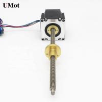 China 1300m.Nm Holding Torque Umot 57mm Nema 23 Linear Stepper Motor with T8/T5/T10 Lead Screw for sale