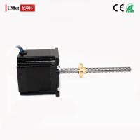 China High Thrust 980N Hybrid Nema 23 Linear Actuator Stepper Motor With Lead Screw 1300/1900mN.m for sale
