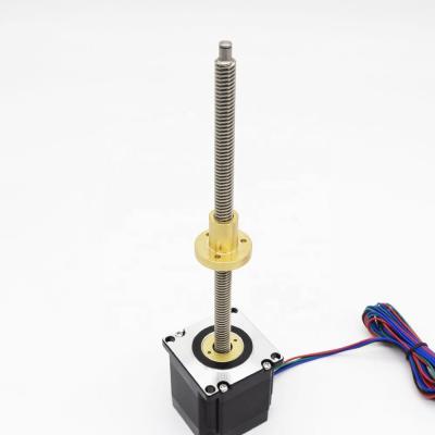 China 3.5A Current / Phase Umot Nema 23 57mm Linear Stepper Motor with 1300m.Nm Holding Torque for sale