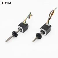 China 20mm*20mm Nema8 11 17 23 34 Micro Stepper Motor Linear Motion Actuator with Ball Screw for sale