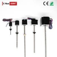China Max.Thrust 8N-980N Nema 8 11 14 17 23 Linear Actuator Stepper Motor with Lead Screw Shaft for sale