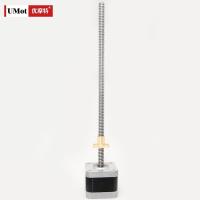 China 35g.cm2/55g.cm2/150g.cm2 Rotor Inertia Hybrid Nema 17 Linear Lead Screw Stepper Motor for sale