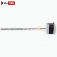 China 35g.cm2/55g.cm2/150g.cm2 Rotor Inertia Hybrid Nema 17 Linear Lead Screw Stepper Motor for sale
