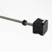 China Hybrid Micro Threaded Shaft Stepper Motor Nema 14 Rated current 1A with Acme Leadscrew for sale