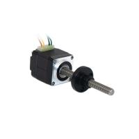 China 2mm Threaded Rod Nema 8 Linear Stepper Motor 25/30mm Length 0.4/0.5A for Manufacturing for sale