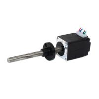 China 2mm Threaded Rod Nema 8 Linear Stepper Motor 25/30mm Length 0.4/0.5A for Manufacturing for sale