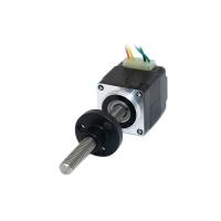 China 2mm Threaded Rod Nema 8 Linear Stepper Motor 25/30mm Length 0.4/0.5A for Manufacturing for sale