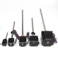 China Hybrid Nema 8 11 14 17 23 Linear Actuator Stepper Motor for Drive Pump Actuator for sale