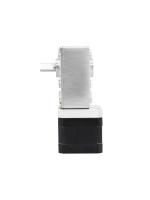China Umot High Torque Height 34mm Nema17 Worm Geared Reducer Stepper Motor with Gearbox for sale