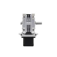 China 42mm Nema 17 High Precision Hybrid Self-locking Worm Gear Stepper Motor and Gearbox for sale