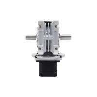 China 42mm Nema 17 High Precision Hybrid Self-locking Worm Gear Stepper Motor and Gearbox for sale