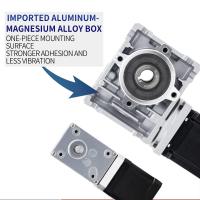 China 42mm Nema 17 High Precision Hybrid Self-locking Worm Gear Stepper Motor and Gearbox for sale