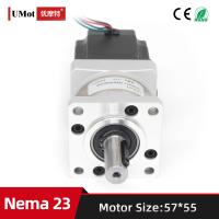 China Motor 1.7V Hybrid Micro Nema 23 Planetary Geared Reducer Gear Stepper Motor With Gearbox For Medical Equipment for sale