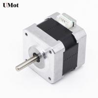 China Large Stock Nema 17 42mm Hybrid Stepper Motor 1.68A 38N.cm 4-wire for Large 3D Printer for sale