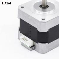 China Large Stock Nema 17 42mm Hybrid Stepper Motor 1.68A 38N.cm 4-wire for Large 3D Printer for sale