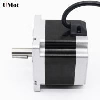 China Umot 9v 12v 24v DC Stepper Motor Nema 34 Kit with Hybrid Rotor Inertia 1400/3300g.cn² for sale