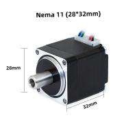 China 32mm Nema 11 Hollow Shaft Stepper Motor With 4.2mm Hole Diameter for CNC Milling Machine for sale